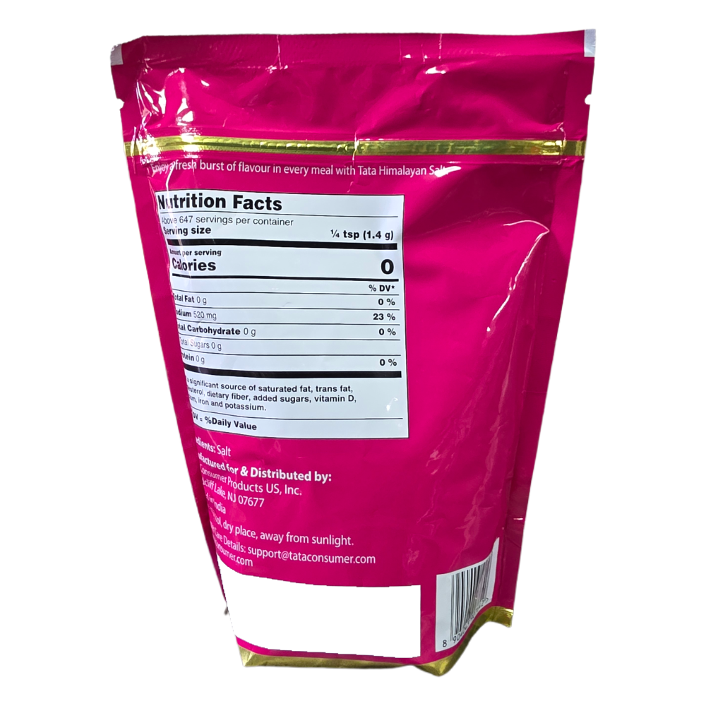 Tata Himalayan Pink Salt - 1KG | Natural, Unrefined, Mineral-Rich Rock ...