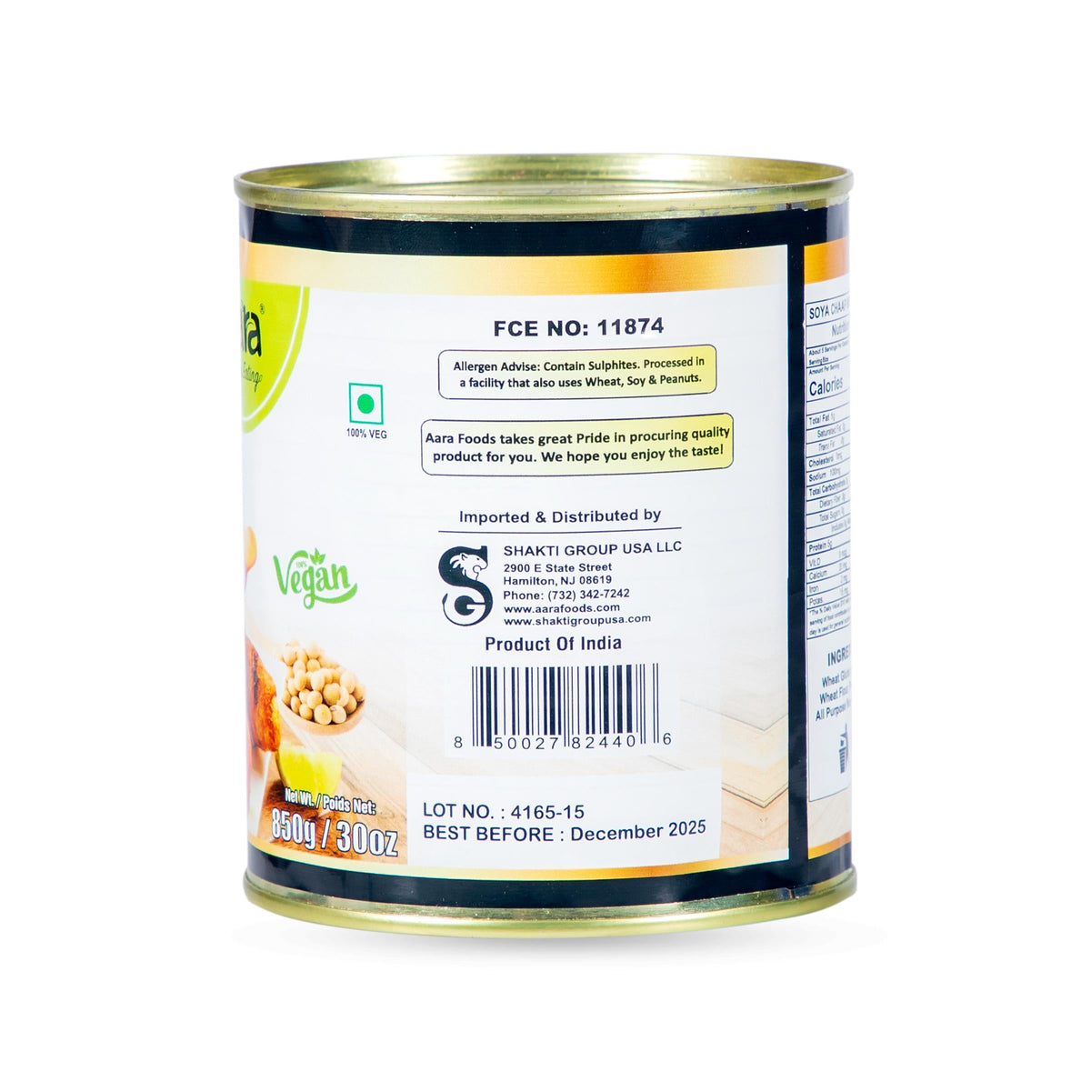 Aara Soya Chaap – 850g (Pack of 3) | Plant-Based Protein | Authentic I ...