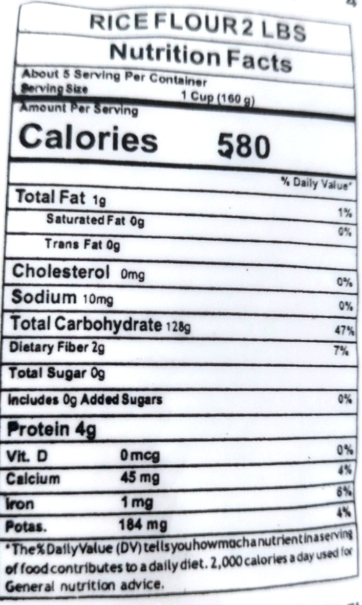 Buy Aara Rice Flour Online in USA | 2 lb | 4 lb – buniyaa.com