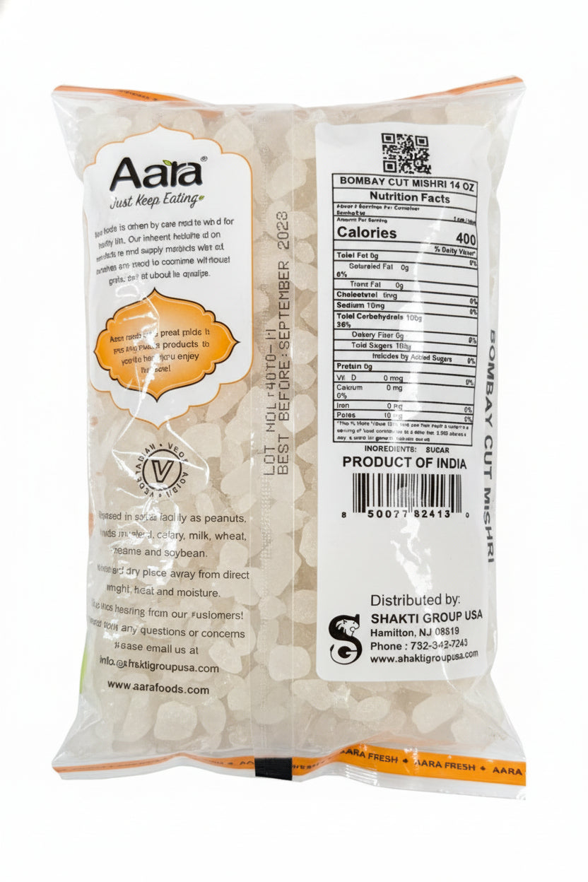 Aara Bombay Cut Mishri 14 OZ (400 gm) – buniyaa.com