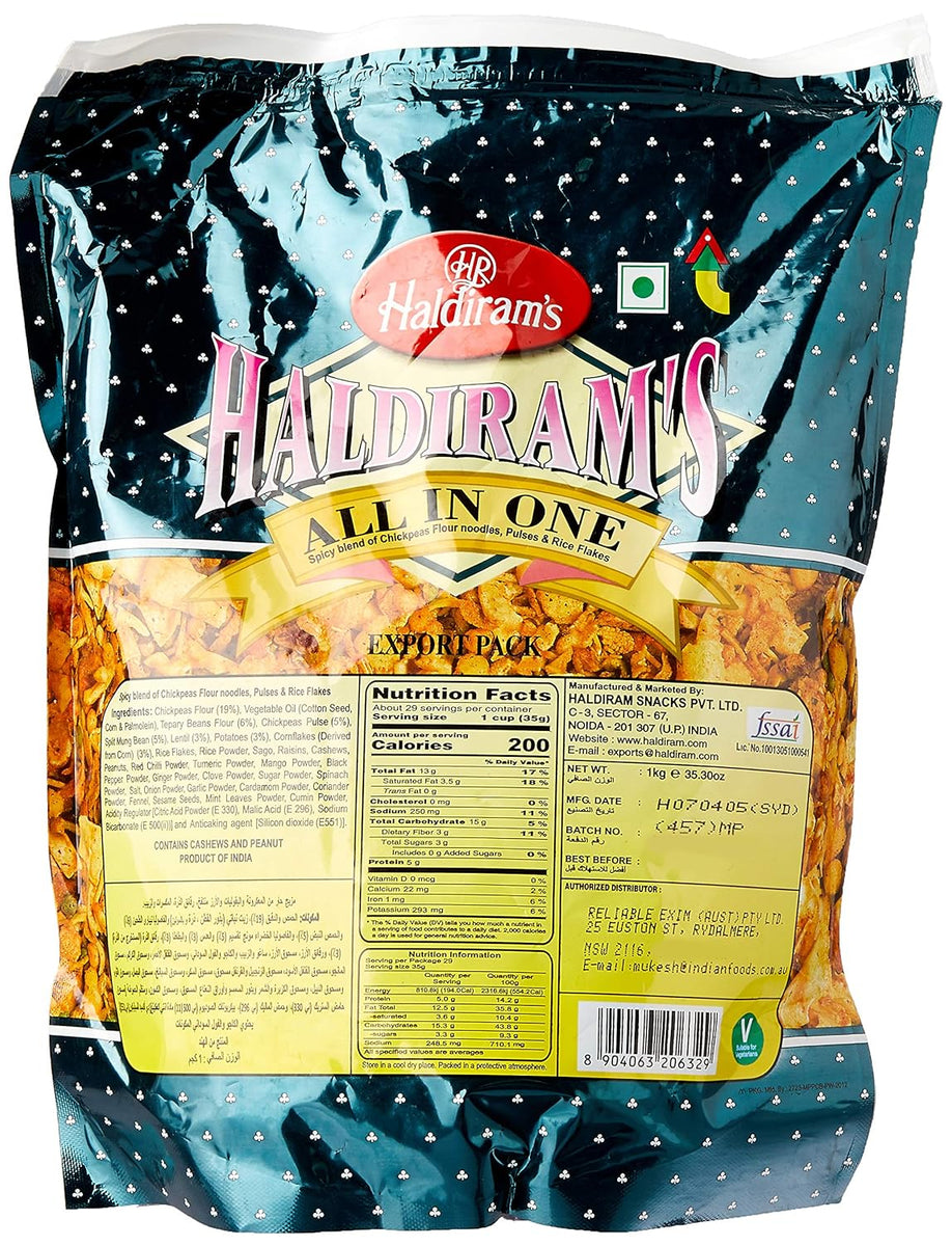 Buy Haldiram All In One - 1 kg in USA at Best Prices – buniyaa.com