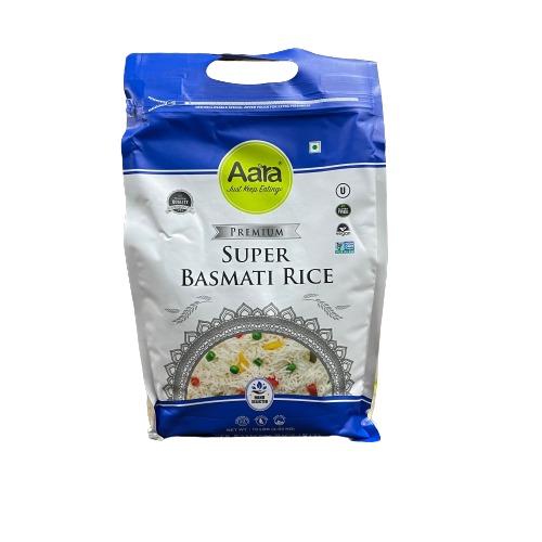 Aara Premium Super Basmati Rice-10LB – buniyaa.com