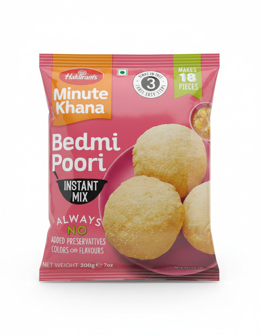 Haldiram Instant Mix Bedmi Poori 7 OZ (200GM) – buniyaa.com