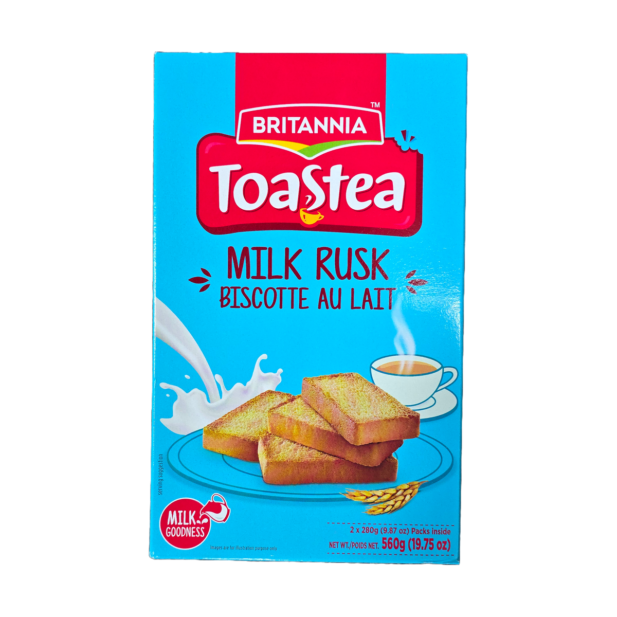 Britannia Toastea Milk Risk - 560gm – buniyaa.com