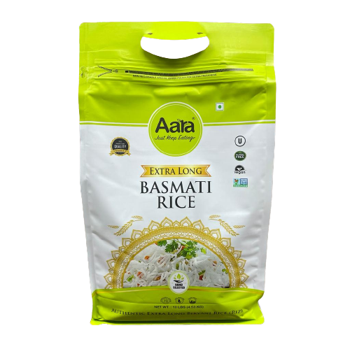 Aara Extra Long Basmati Rice-10LB – buniyaa.com