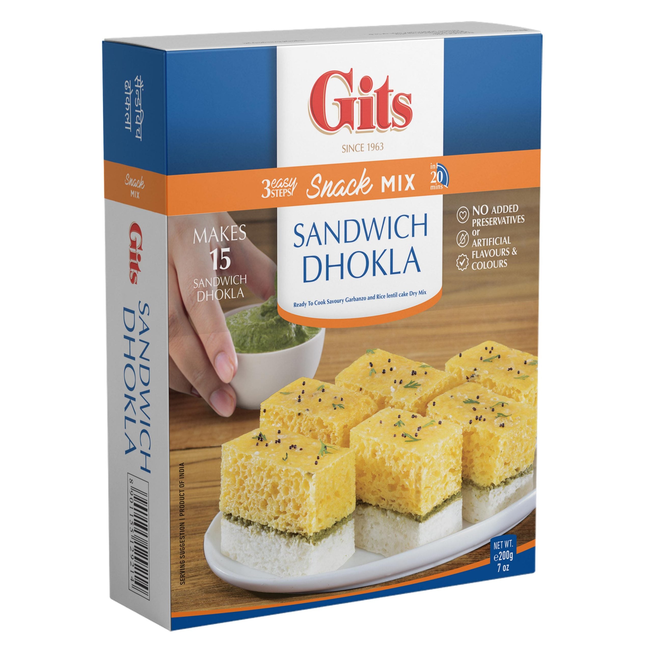 Shop Gits Sandwich Dhokla (Snack Mix) Online in USA | 7 Oz – buniyaa.com
