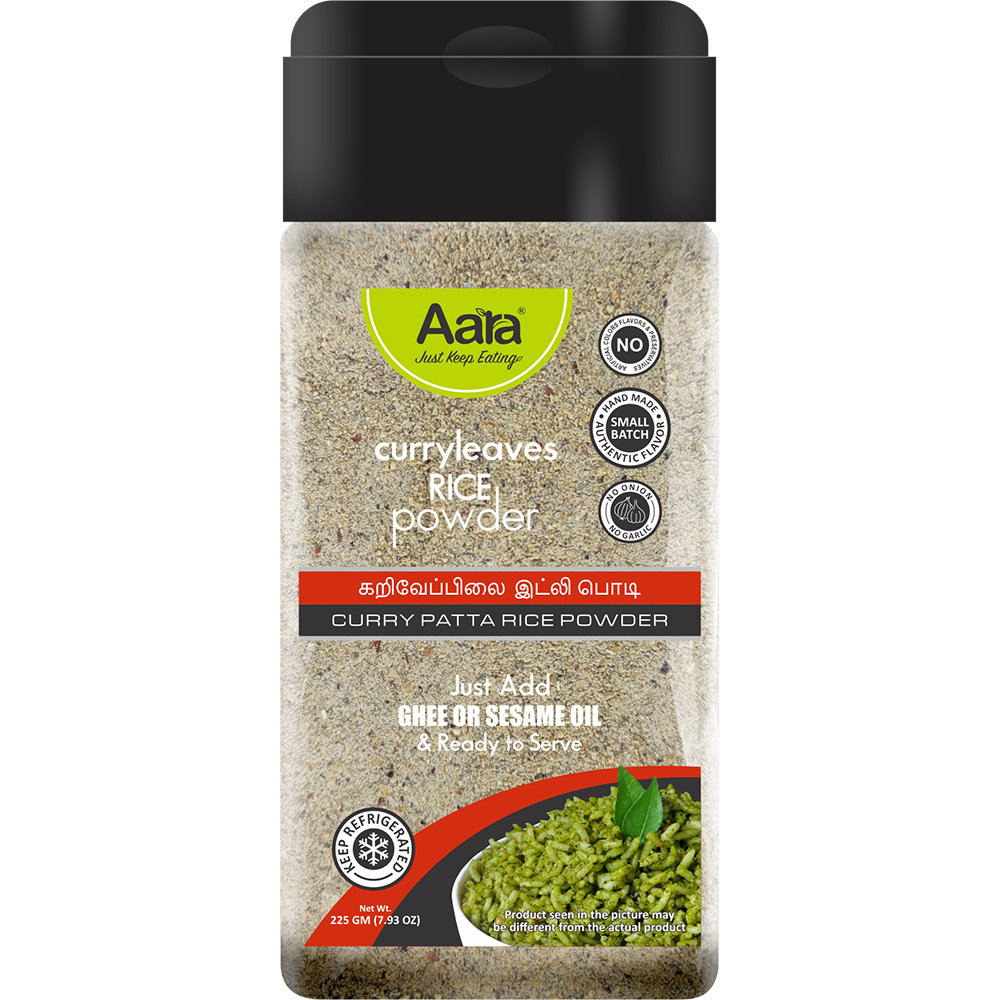 Aara Curry Leaves Rice Powder Chutney – buniyaa.com