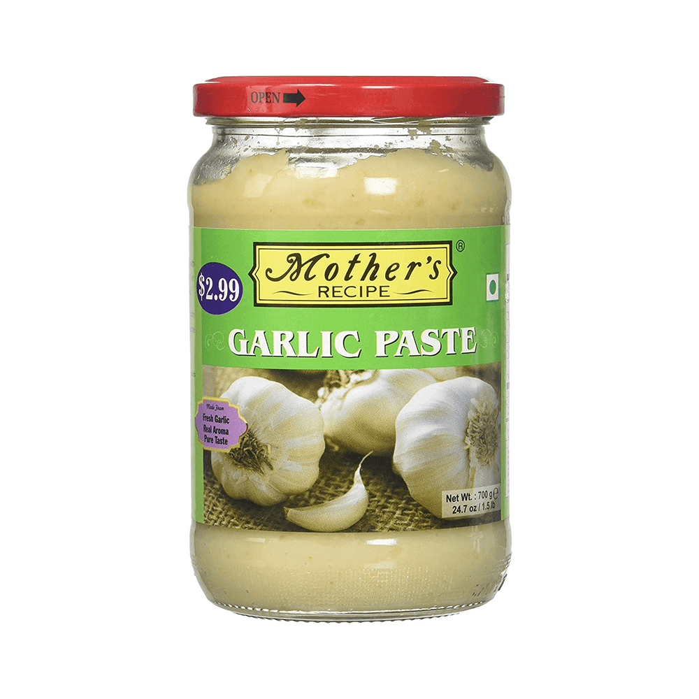 Online Shopping Garlic Paste 700gm from Mother's Recipe – buniyaa.com