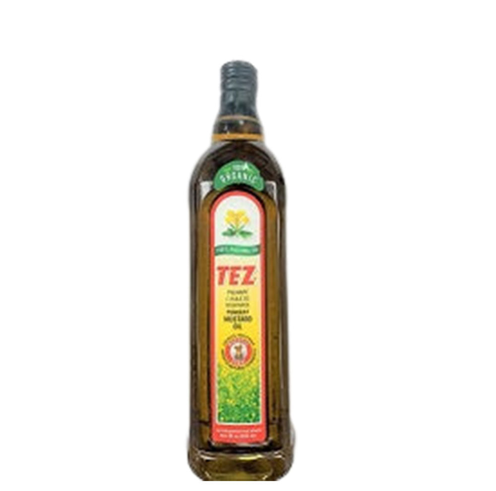 TEZ ORGANIC MUSTARD OIL - 32 OZ – buniyaa.com