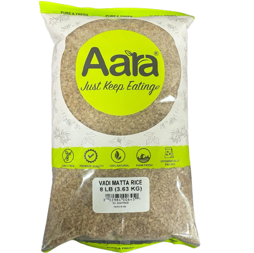 Aara Vadi Matta Rice 8LB – buniyaa.com