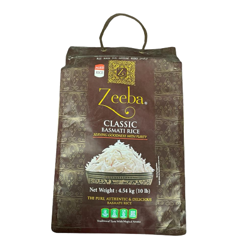 Zeeba Classic Aged Basmati Rice - 10 LB – buniyaa.com