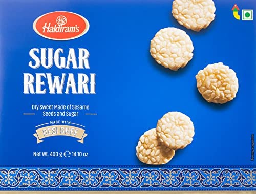 Haldiram's Sugar Rewari - 400g: Sweet Delights from Tradition – buniyaa.com
