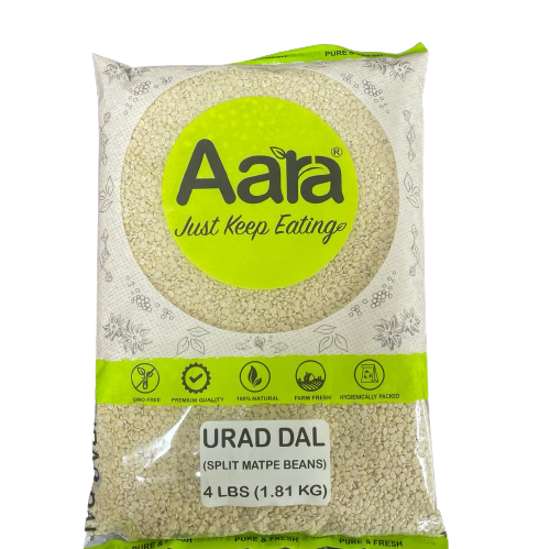 40 Lbs Wholesale Aara Udad Dal (Split Matpe Beans) - 4 lbs*10 Pack (1 ...